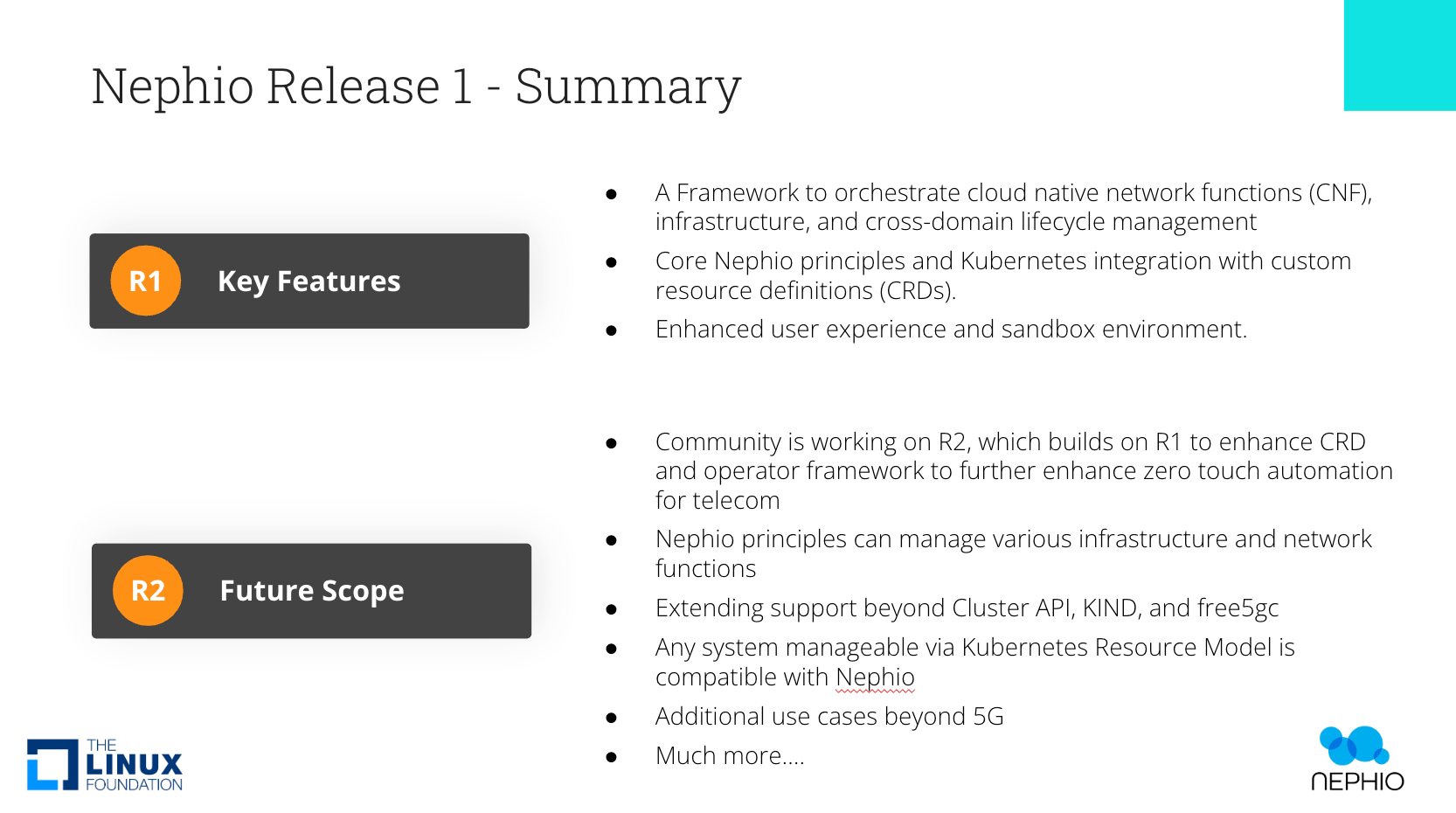 Embarking On The Path Of Cloud Native Automation Nephio R1 And Beyond Nephio